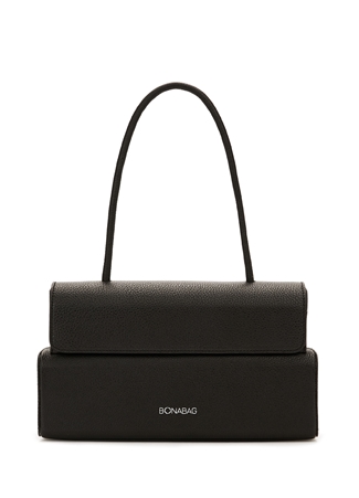 Bonabag Kadın Dualer Siyah Deri Çanta Siyah Eu Bonabag Kadın Dualer Siyah Deri Çanta Siyah Eu