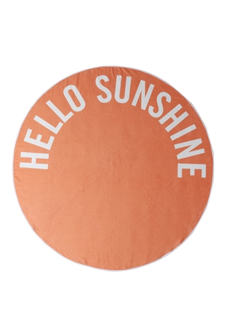 Beymen Hello Sunshine Turuncu Jakarlı Plaj Havlusu Beymen Hello Sunshine Turuncu Jakarlı Plaj Havlusu