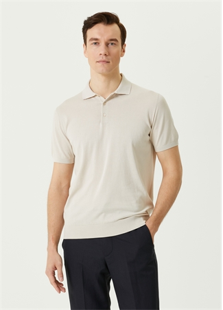 Corneliani Erkek Polo Yaka Bej 50 It Corneliani Erkek Polo Yaka Bej 50 It