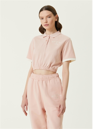 Kappa Kadın Authentic Vasiliss Pembe Polo Yaka Crop T-shirt S Eu Kappa Kadın Authentic Vasiliss Pembe Polo Yaka Crop T-shirt S Eu