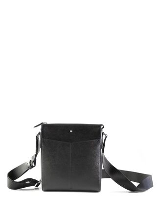 Montblanc Siyah Logo Detaylı Deri Çanta EU