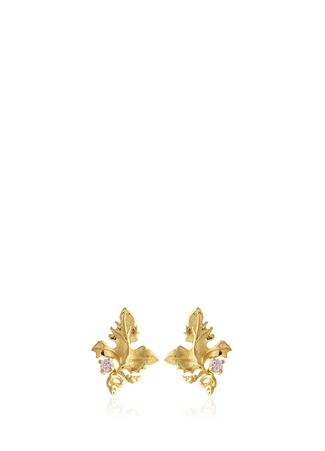 Peracas Kadın Siena Swarovski Taşlı Altın Rengi Kaplama Küpe Pembe Eu Peracas Kadın Siena Swarovski Taşlı Altın Rengi Kaplama Küpe Pembe Eu