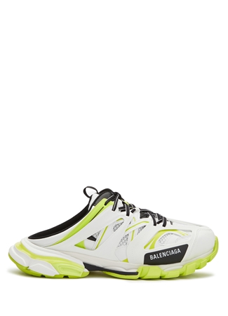 Balenciaga Erkek Track Beyaz Sarı Terlik 42 EU Balenciaga Erkek Track Beyaz Sarı Terlik 42 EU