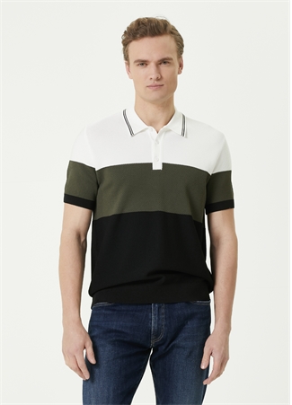 Beymen Club Erkek Colorblocked Polo Yaka Dokulu Kısa Kollu Triko Siyah S Beymen Club Erkek Colorblocked Polo Yaka Dokulu Kısa Kollu Triko Siyah S