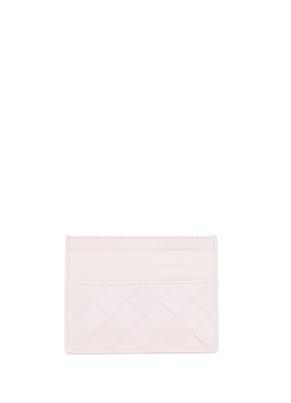 Bottega Veneta Kadın Pembe Örgü Dokulu Deri Kartlık EU Bottega Veneta Kadın Pembe Örgü Dokulu Deri Kartlık EU