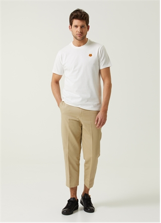 Kenzo Erkek Beyaz Logolu Basic T-shirt S EU Kenzo Erkek Beyaz Logolu Basic T-shirt S EU