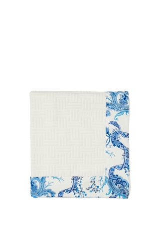 Etro Home Beyaz Geometrik Desenli Logolu Plaj Havlusu Bej Etro Home Beyaz Geometrik Desenli Logolu Plaj Havlusu Bej