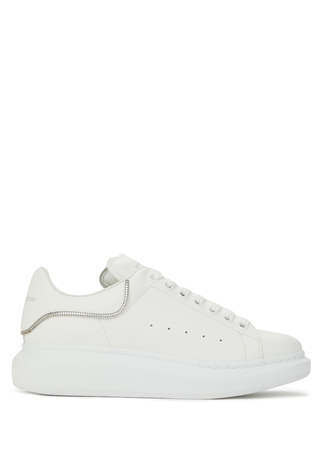 Alexander McQueen Kadın Oversized Beyaz Fermuar Detaylı Sneaker 36 EU Alexander McQueen Kadın Oversized Beyaz Fermuar Detaylı Sneaker 36 EU