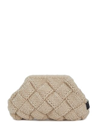 Tullaa Kadın Puzzle Bej Yün El Portföyü EU