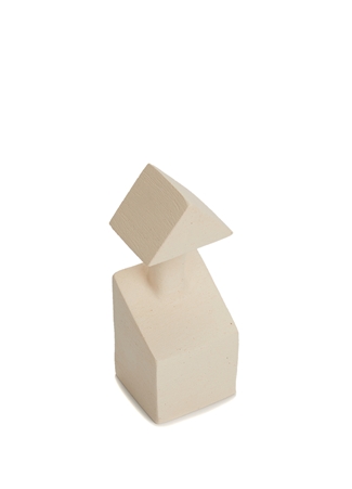 GARDECO The Muses Small Geometrik Formlu Seramik Obje Beyaz GARDECO The Muses Small Geometrik Formlu Seramik Obje Beyaz