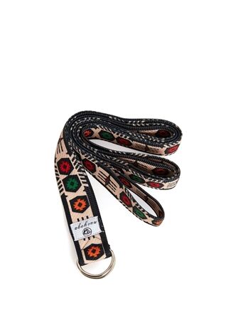 Nui Yoga Etnik Desenli Mat Kemeri Eu