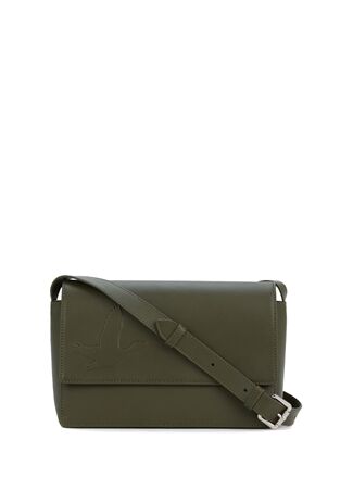 Beymen Club Kadın Haki Logo Detaylı Deri Çanta EU Beymen Club Kadın Haki Logo Detaylı Deri Çanta EU