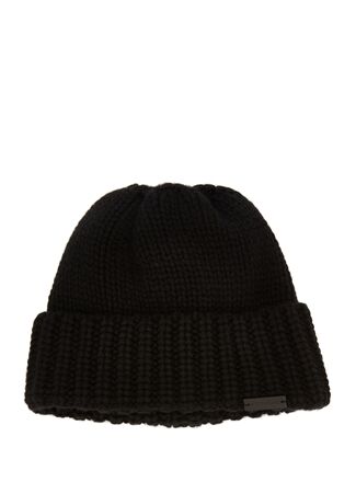 Kadın Siyah Kaşmir Bere M EU