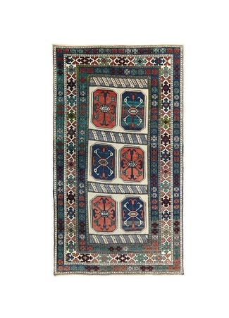 Soho Antiq Zake Etnik Desenli El Dokuması Yün Halı Çok Renkli Soho Antiq Zake Etnik Desenli El Dokuması Yün Halı Çok Renkli