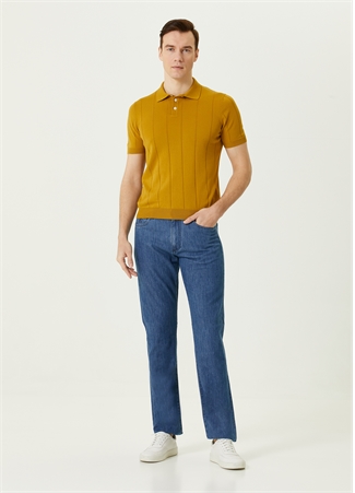 Canali Erkek Mavi Jean Pantolon 50 IT Canali Erkek Mavi Jean Pantolon 50 IT