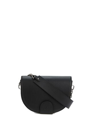 Beymen Club Kadın Siyah Deri Omuz Çantası EU