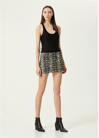 Nisse Kadın Rita Siyah Taş İşlemeli Mini Etek 34 Eu Nisse Kadın Rita Siyah Taş İşlemeli Mini Etek 34 Eu