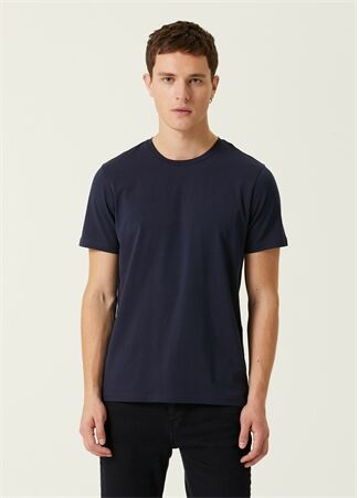 Academia Erkek Lacivert Basic T-shirt S EU