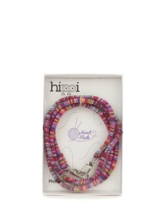 Hippi Kadın Cloth Colorblocked El Yapımı Telefon Askısı EU Hippi Kadın Cloth Colorblocked El Yapımı Telefon Askısı EU