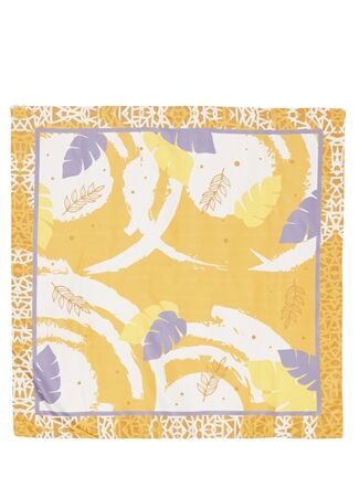 Beymen Kadın Colorblocked Desenli 94 cm Eşarp EU