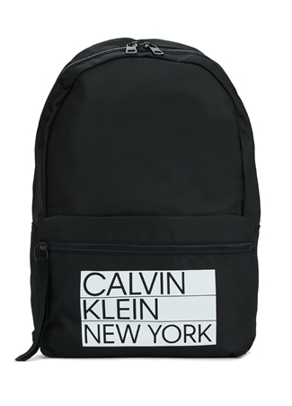 Calvin Klein Erkek Campus Siyah Logolu Sırt Çantası EU Calvin Klein Erkek Campus Siyah Logolu Sırt Çantası EU