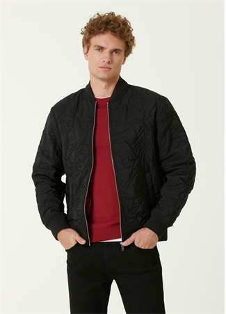 Beymen Club Erkek Siyah Dik Yaka Monogram Logolu Bomber Mont S Beymen Club Erkek Siyah Dik Yaka Monogram Logolu Bomber Mont S