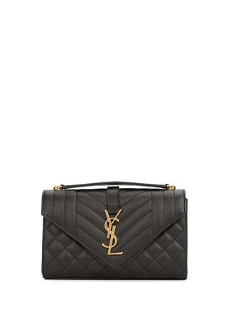 Kadın Small Siyah Logolu Deri Omuz Çantası EU