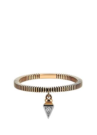 Kısmet by Milka Kadın Balkon Altın Rengi Yüzük EU