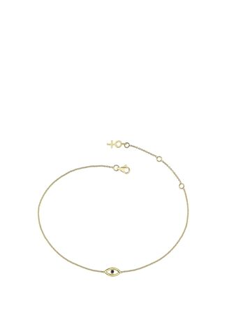 Her Story Kadın Göz Detaylı Altın Rengi Bileklik EU