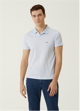 Tommy Hilfiger Erkek Slim Fit Mavi Polo Yaka T-shirt XL EU Tommy Hilfiger Erkek Slim Fit Mavi Polo Yaka T-shirt XL EU