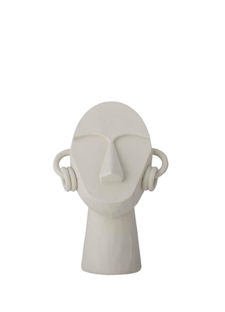 Bloomingville Luelle Figür Formlu Obje Beyaz