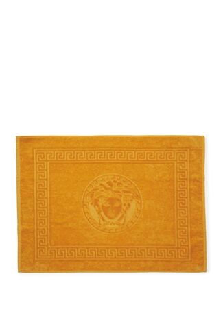 Versace Gold Medusa Jakarlı Banyo Halısı Altın Rengi