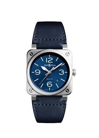 Bell & Ross Erkek Instruments Blue Steel Kol Saati EU Bell & Ross Erkek Instruments Blue Steel Kol Saati EU