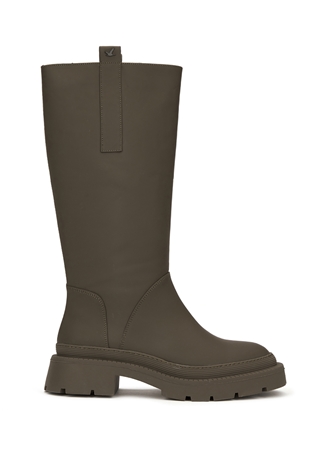 Beymen Club Kadın Haki Kalın Tabanlı Deri Çizme 36 Beymen Club Kadın Haki Kalın Tabanlı Deri Çizme 36