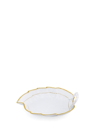 Herend Golden Edge Yaprak Tabak Çok Renkli Herend Golden Edge Yaprak Tabak Çok Renkli
