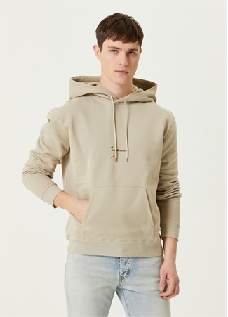 Erkek Gri Kapüşonlu Logo Baskılı Sweatshirt M Eu Erkek Gri Kapüşonlu Logo Baskılı Sweatshirt M Eu