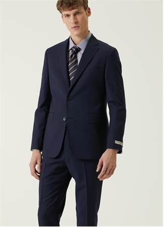 Beymen Collection Erkek Drop 7 Lacivert Yün Soft Takım Elbise 46 IT Beymen Collection Erkek Drop 7 Lacivert Yün Soft Takım Elbise 46 IT
