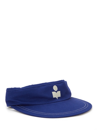 Etoile Isabel Marant Kadın Mavi Logo Detaylı Şapka EU Etoile Isabel Marant Kadın Mavi Logo Detaylı Şapka EU