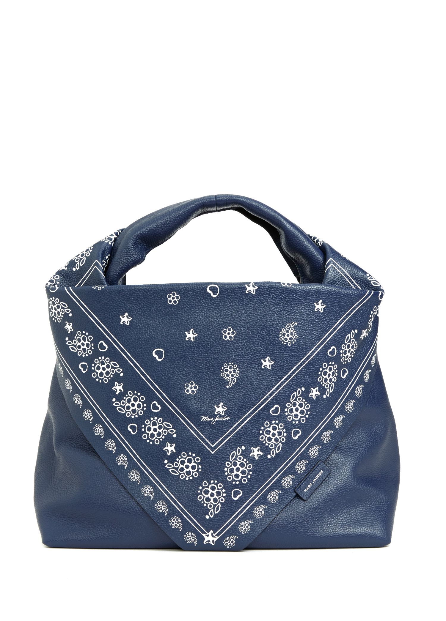 Marc Jacobs Lacivert Kadın The Bandana Sack Lacivert Kadın Deri Çanta ...