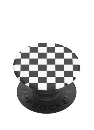 Popsockets Kadın Checker Siyah Beyaz Telefon Aksesuarı EU Popsockets Kadın Checker Siyah Beyaz Telefon Aksesuarı EU
