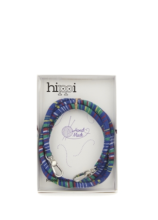 Hippi Kadın Cloth Colorblocked El Yapımı Telefon Askısı EU Hippi Kadın Cloth Colorblocked El Yapımı Telefon Askısı EU