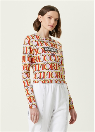 Fiorucci X Napapijri Kadın X Pembe Bisiklet Yaka Uzun Kol T-shirt M Eu Fiorucci X Napapijri Kadın X Pembe Bisiklet Yaka Uzun Kol T-shirt M Eu