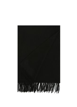 Beymen Collection Kadın Siyah Yün Geniş Şal EU