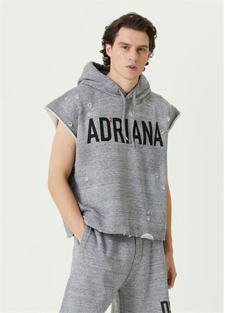 Dsquared2 Erkek Sweatshirt Gri S Eu