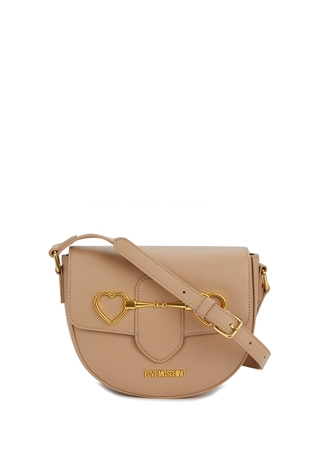 Love Moschino Kadın Bej Logo Detaylı Omuz Çantası Pembe EU Love Moschino Kadın Bej Logo Detaylı Omuz Çantası Pembe EU
