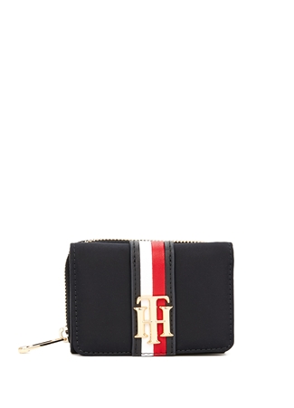 Tommy Hilfiger Kadın Lacivert Logolu Cüzdan Mavi Eu Tommy Hilfiger Kadın Lacivert Logolu Cüzdan Mavi Eu