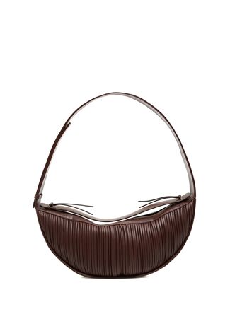 Neous Kadın Kahverengi Deri Omuz Çantası EU