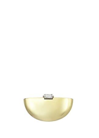 Her Story Kadın Yarım Ay Formlu Altın Rengi Küpe EU