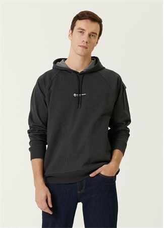 Timberland Erkek X Raeburn Siyah Kapüşonlu Sweatshirt S EU