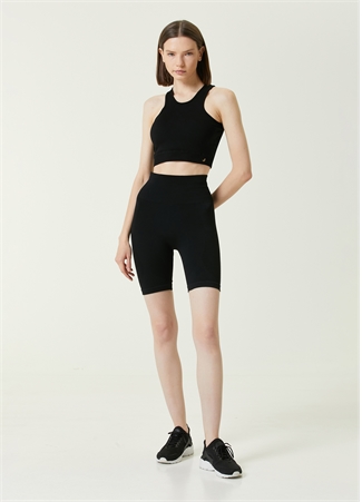 Jerf Kadın Gela Siyah Şekillendirici Biker Tayt S EU